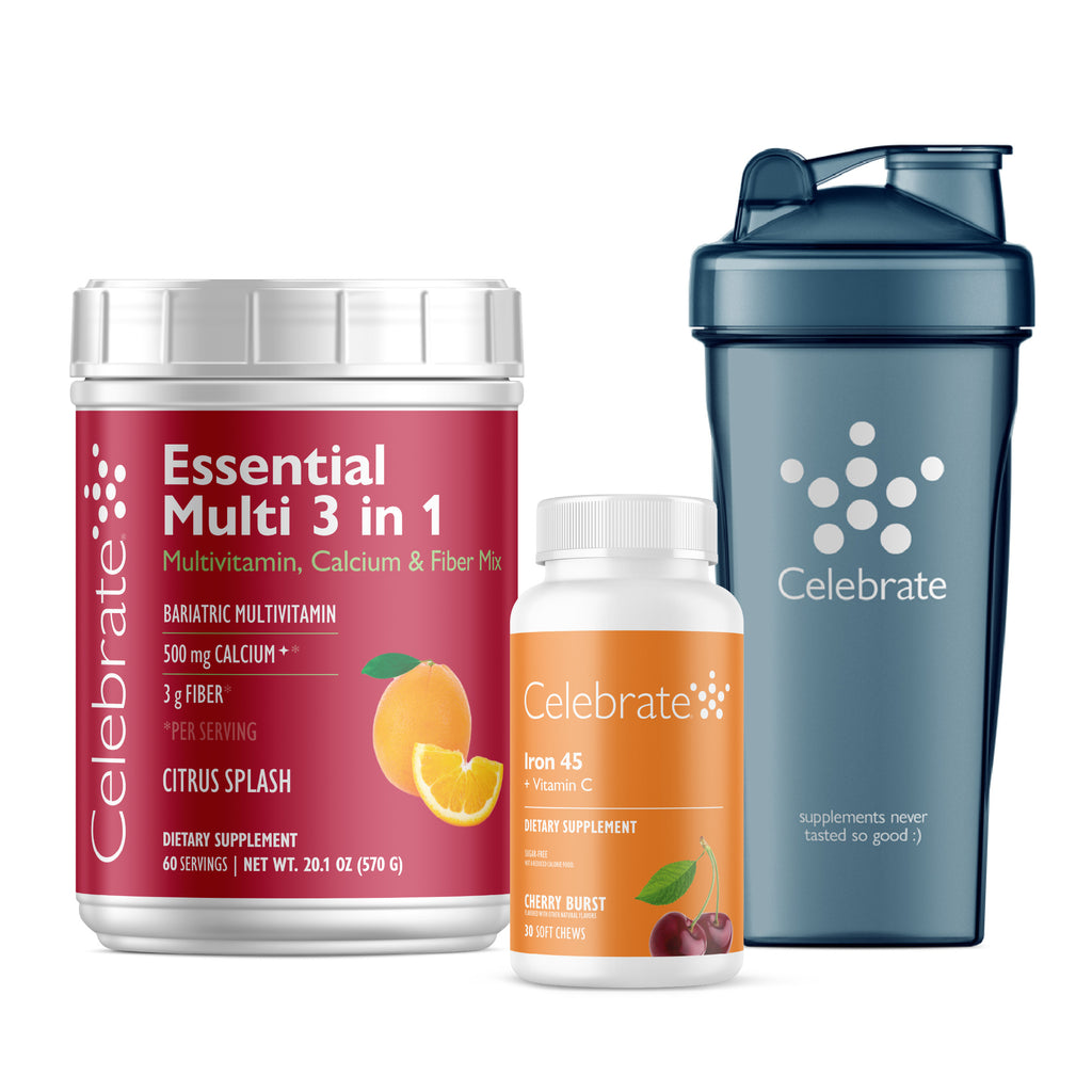Post-Op Starter Kit ( 3 in 1 ) – Celebrate Vitamins